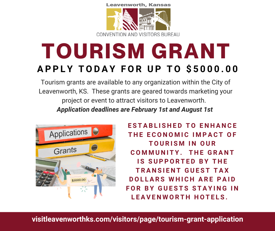 Tourism Grant Application | Leavenworth, Kansas