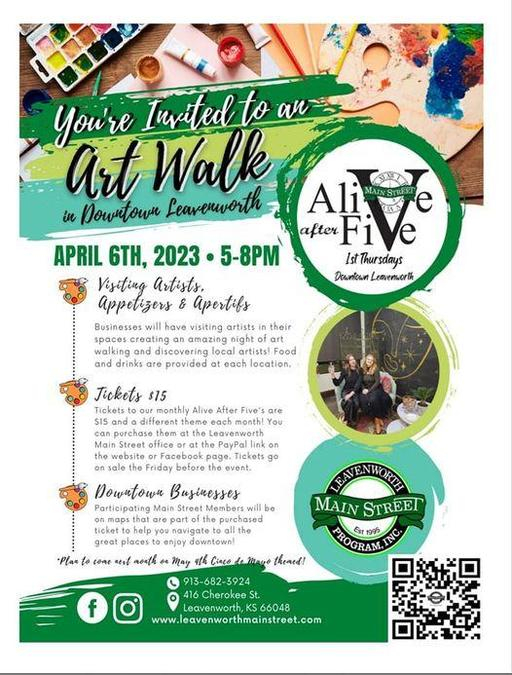 Alive After Five: Art Walk | Leavenworth, Kansas