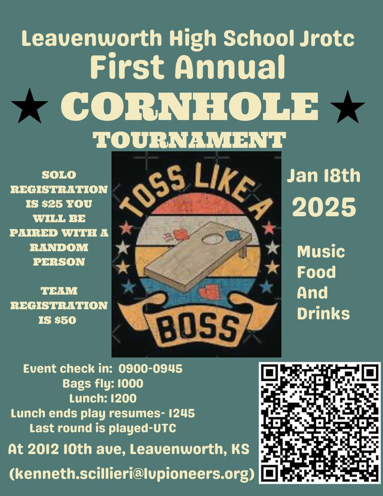 JROTC Cornhole Tournament | Leavenworth, Kansas