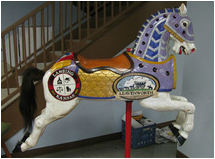 The Building Blocks of a C.W. Parker Carousel Horse | Leavenworth, Kansas